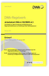 Arbeitsblatt DWA-A 102 / BWK-A 3 Entwurf,... | DWA-Regelwerk