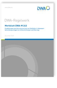 Merkblatt DWA-M 263, Dezember 2025.... | DWA-Regelwerk